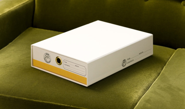 ダブルボトム ボビー ホワイト-イエロー | DOUBLEBOTTOM | 岩嵜紙器のオンラインショップ akeru project