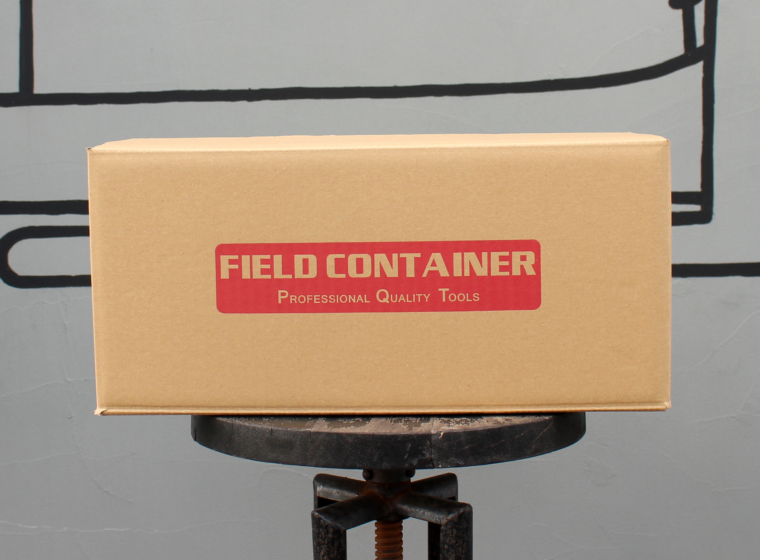 フィールドコンテナー カーキ mini | FIELD CONTAINER | 岩嵜紙器のオンラインショップ akeru project