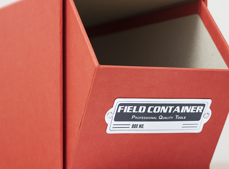 フィールドコンテナー クラフト M | FIELD CONTAINER | 岩嵜紙器のオンラインショップ akeru project